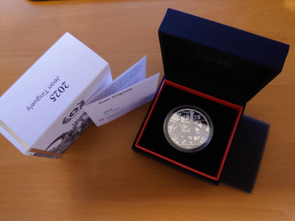 20 Franken "Jean Tinguely" 2025 PP (ausverkauft) (Neu und originalverpackt) in Pfungen für CHF ...
