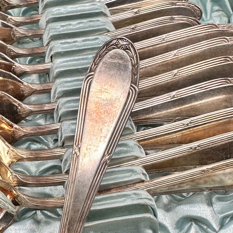 Coffret de 12 couverts en métal argenté WMF 90 Allemagne | Kaufen auf ...