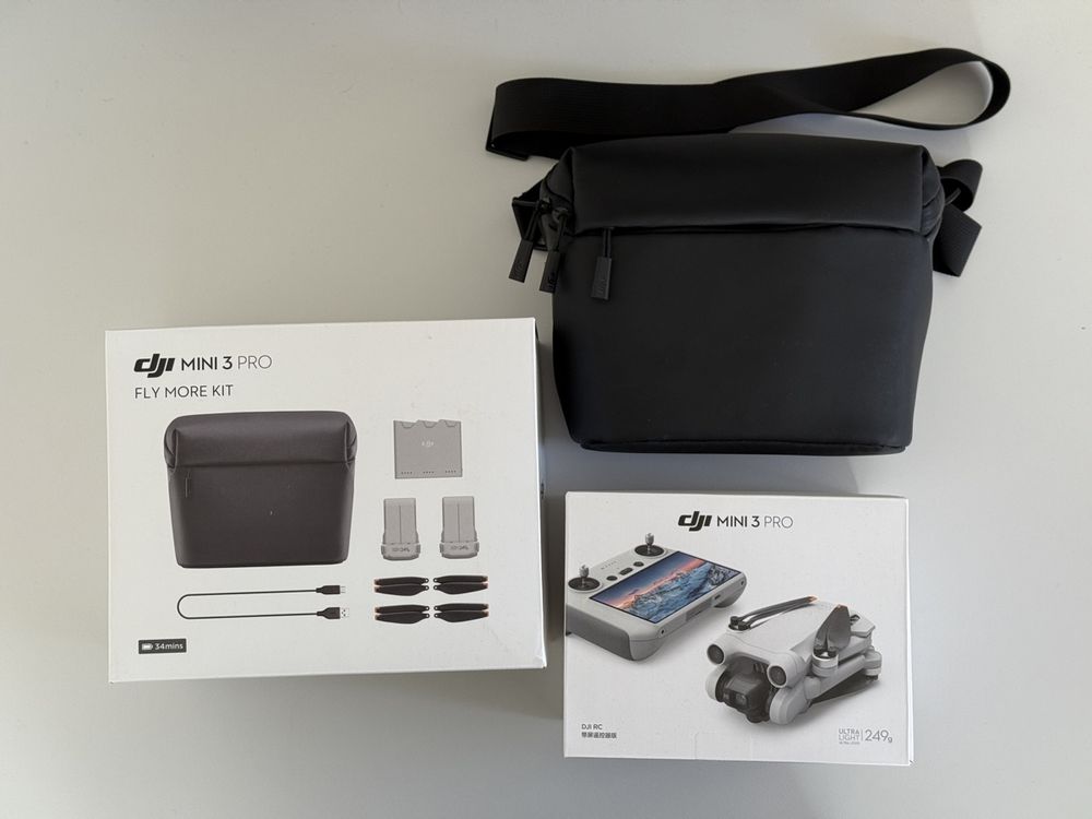 DJI Mini 3 Pro + RC-Controller + Fly More Kit + Extras | Kaufen auf Ricardo
