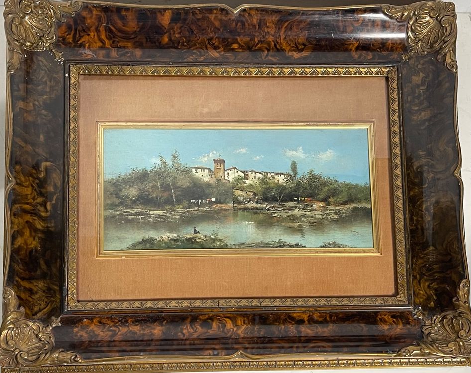 Rudolf MÜLLER(1892-1972)Gouache Gemälde (Gebraucht) in Root für CHF 35 – mit Lieferung auf ...