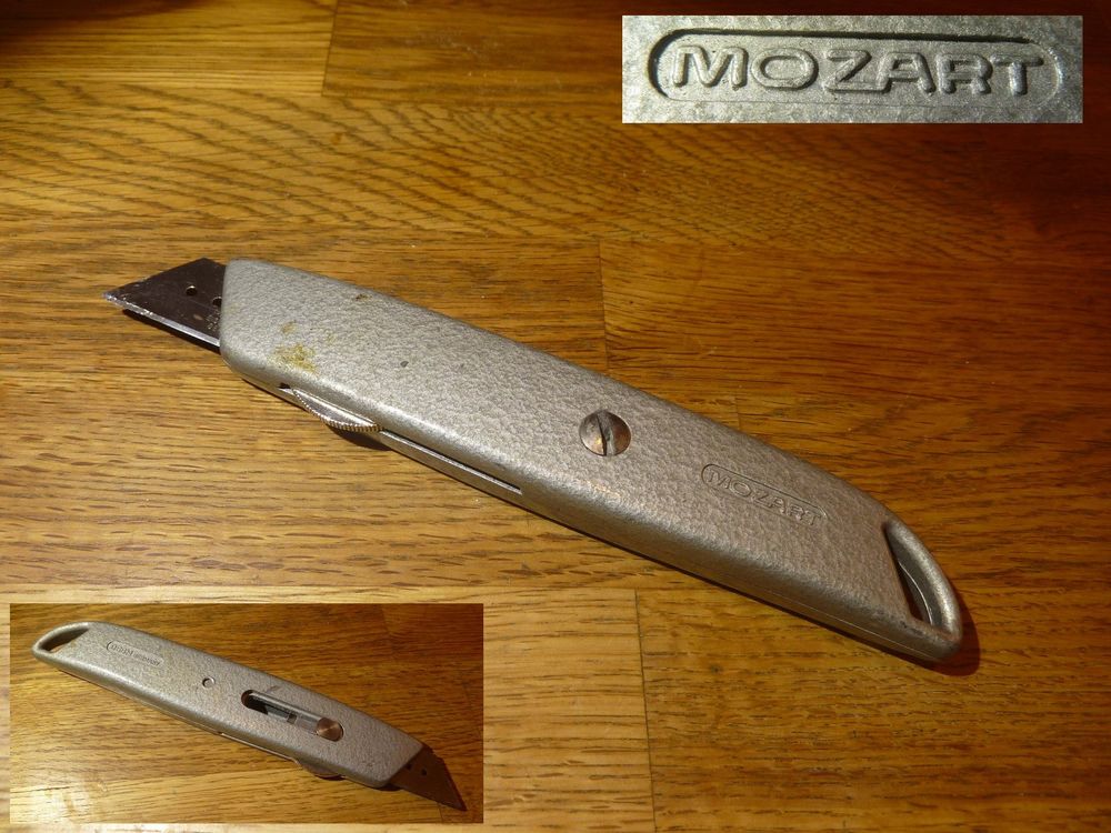 Seltenes MOZART Cuttermesser DBGM Germany (Gebraucht) in Hochfelden für ...