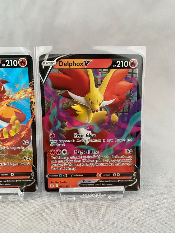 Pokémon V-Karten Set / Samurott V, Simisear V, etc. / Ab 1.- (Neu ...