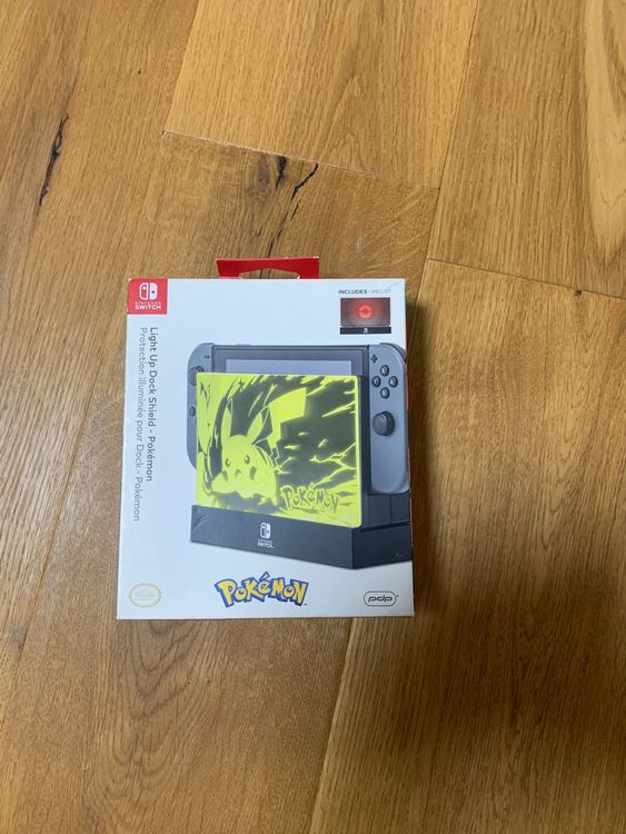 Nintendo Switch Pokemon Light Up Dock Shield (Neu und originalverpackt ...