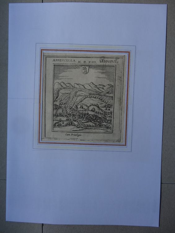 Appenzell Kupferstich Hogenberg um1580 | Kaufen auf Ricardo