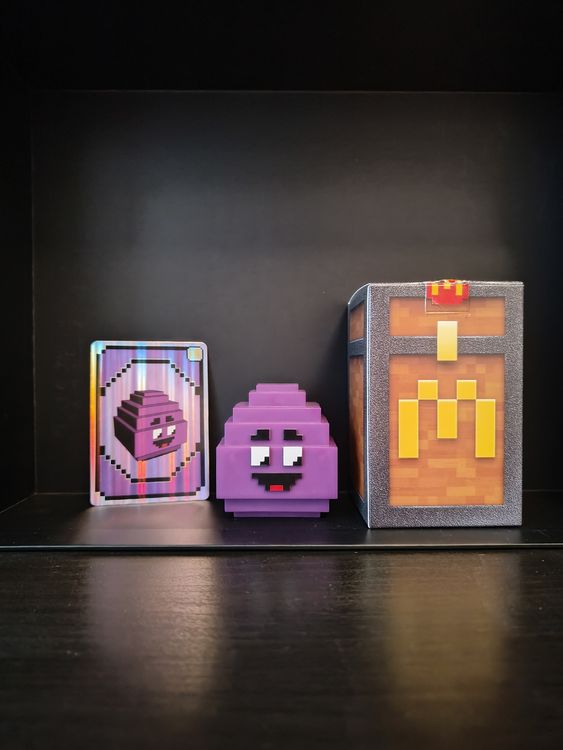 McDonald's Minecraft Grimace Egg (Neu (gemäss Beschreibung)) in Gossau ...