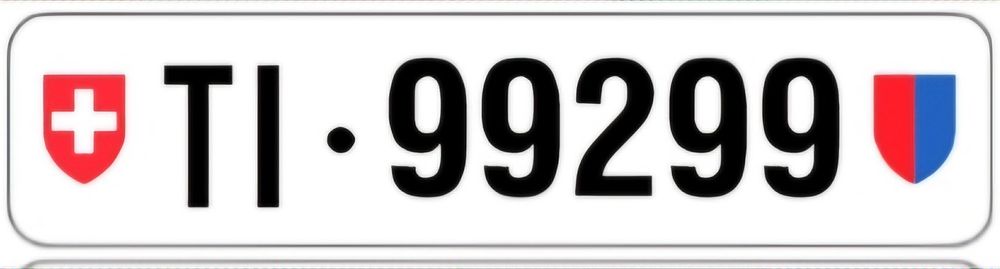 Targa Ticino TI-99299 🇨🇭 (Neu (gemäss Beschreibung)) in Cadempino für ...