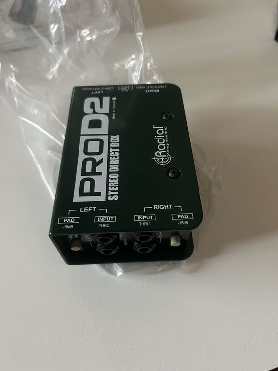 Radial Pro D II Passiv DI Box 2 Channel (Neu und originalverpackt) in Frenkendorf für CHF 155 ...
