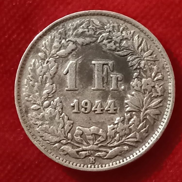 1 franc 🇨🇭 Suisse 1944 (Gebraucht) in Pully für CHF 12 – mit Lieferung auf Ricardo kaufen
