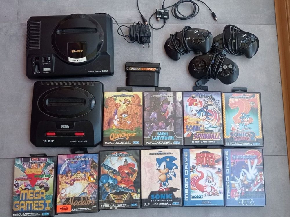 Sega mega drive avec 11 jeux | Kaufen auf Ricardo