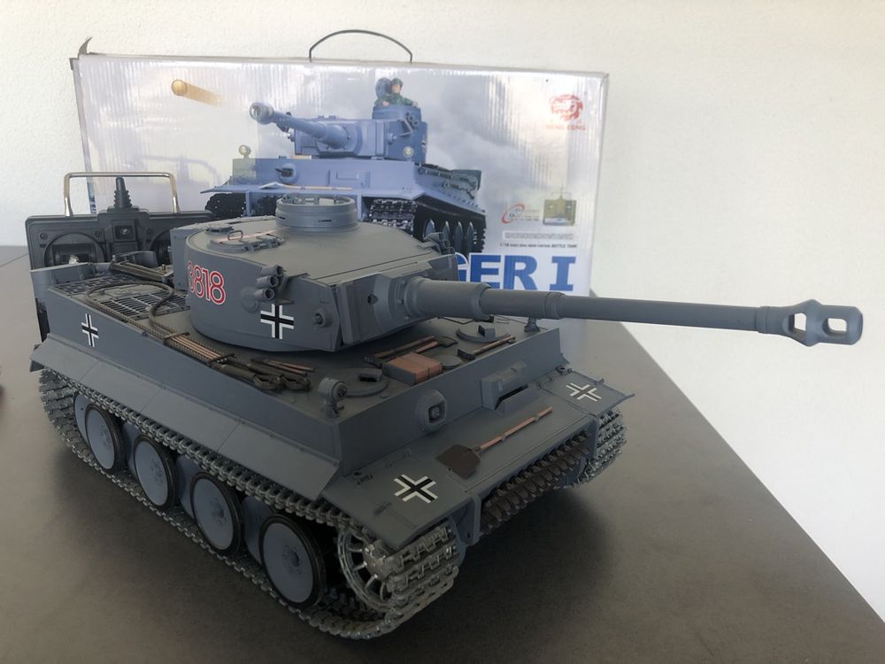 Panzer German Tiger 1 RC Panzer Modell Scale 1/16 Heng Long | Kaufen ...