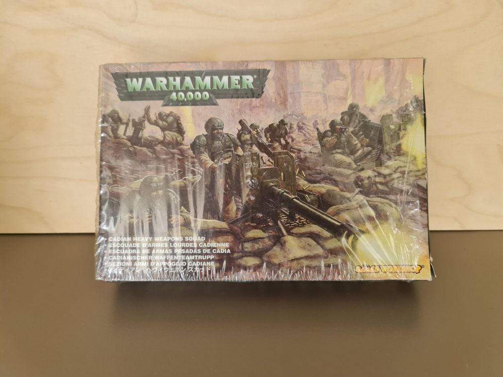 Warhammer 40K - Canadian Heavy Weapons Squad (Neu (gemäss Beschreibung ...