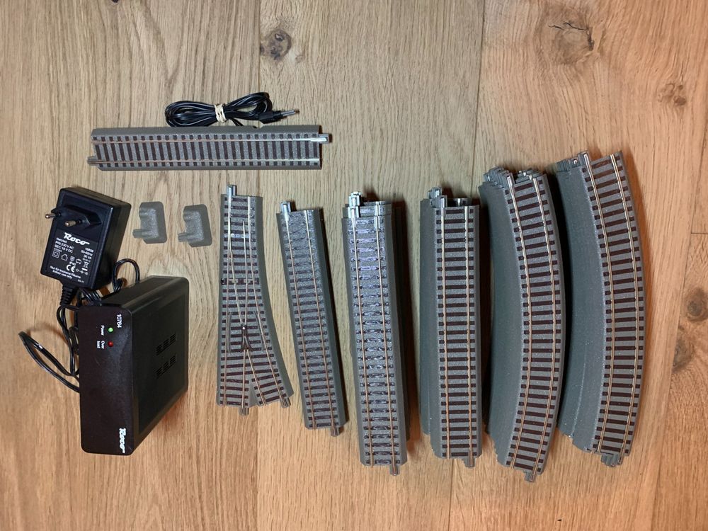 GEOLINE ROCO Transfo + Centrale digital + 45x Gleise / rails | Kaufen ...