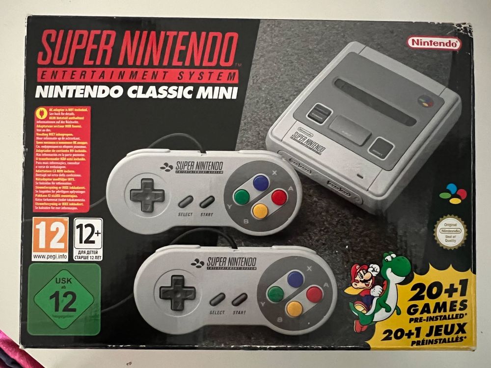Super Nintendo Classic Mini Konsole OVP. SNES (Gebraucht) in st.gallen ...