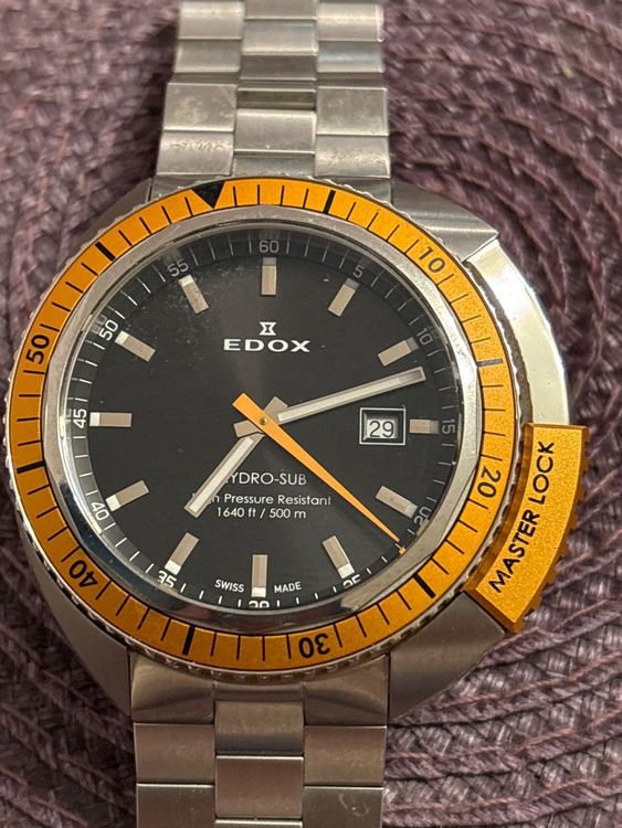 Montre Edox de plongée Hydro-Sub Pôle | Kaufen auf Ricardo