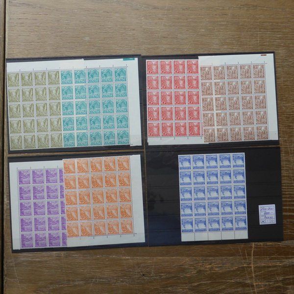 1934 SBK 194 - 200 ** LUXUS - Teilbogen Kat. Fr. 4000.- | Kaufen auf Ricardo