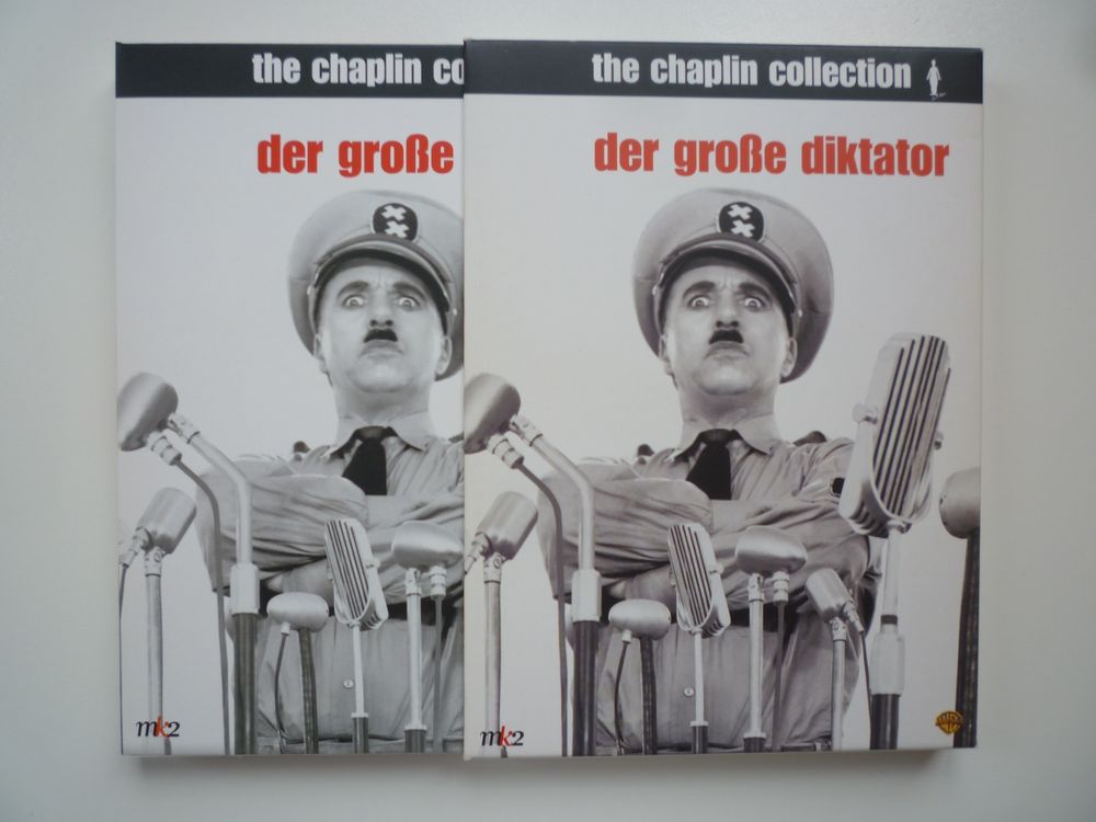 Der grosse Diktator Klassiker 1940 Charlie Chaplin 2 DVD (Gebraucht) in Münchenstein für CHF 5 ...