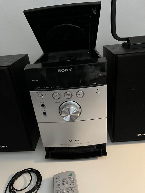 Sony Mini-Stereoanlage mit CD + Kassette | Kaufen auf Ricardo