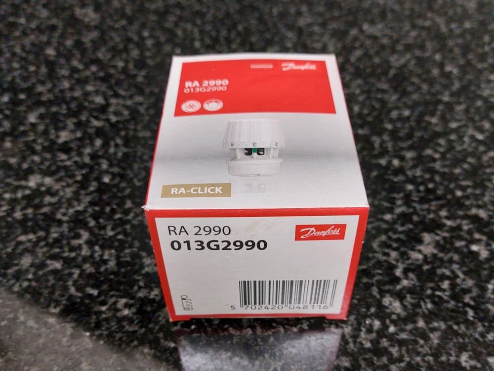 6 Stk.neue Danfoss RA 2990 Thermostat (Neu und originalverpackt) in ...