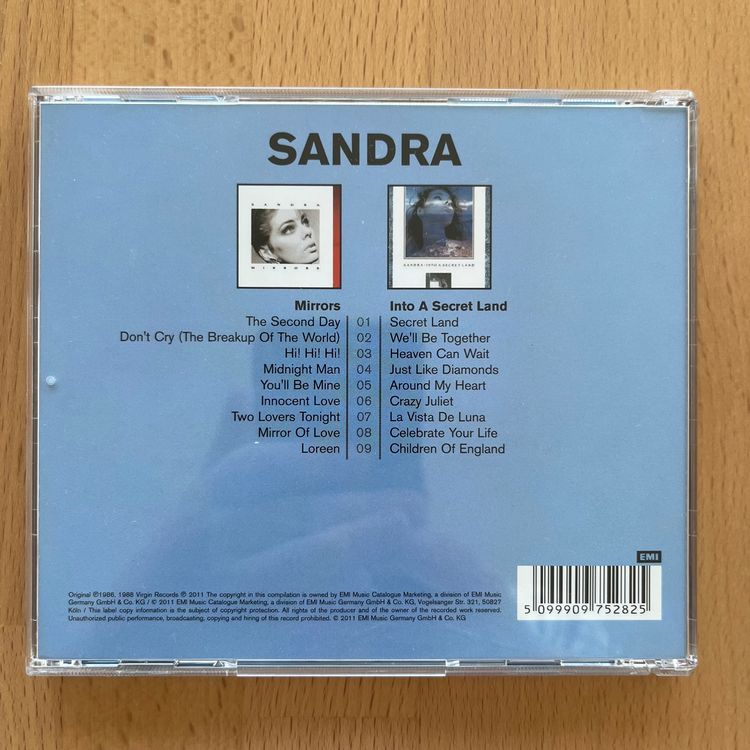4 CDs von Sandra im günstigen Set | Kaufen auf Ricardo