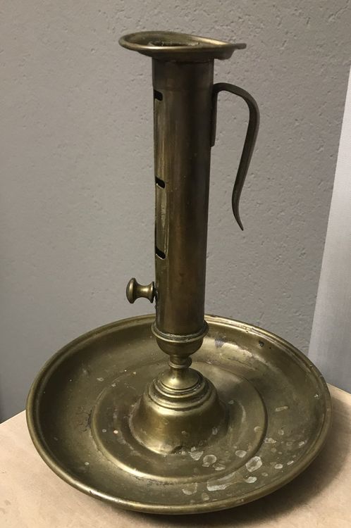 Antiker Kerzenständer Kammerleuchter Kerzenhalter 22 cm | Kaufen auf Ricardo