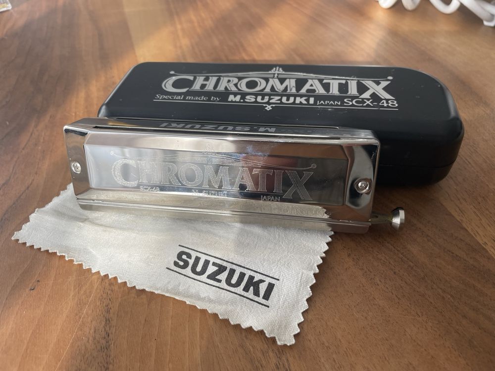 Suzuki SCX-48 Chromatix Mundharmonika (Gebraucht) in Sins für CHF 40 – mit Lieferung auf Ricardo ...