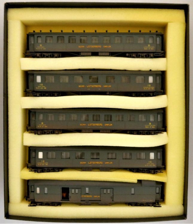 Metrop 6070 Bern-Lötschberg-Simplon Set ab Werk verwittert (Gebraucht ...