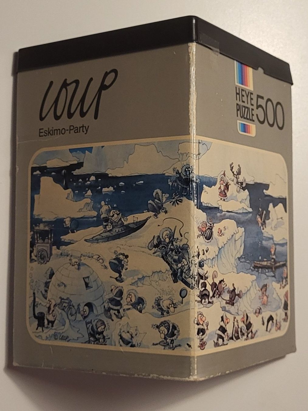 RARITÄT!! Puzzle HEYE LOUP Eskimo Party 500 Teile (1974) (Gebraucht) in ...