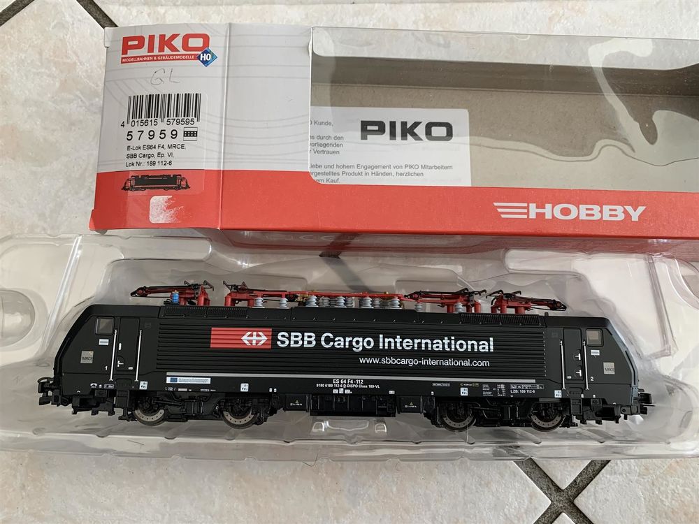 Piko 57959 loc ES64 Cargo CFF (Neuf (Voir description)) à Hauterive NE ...
