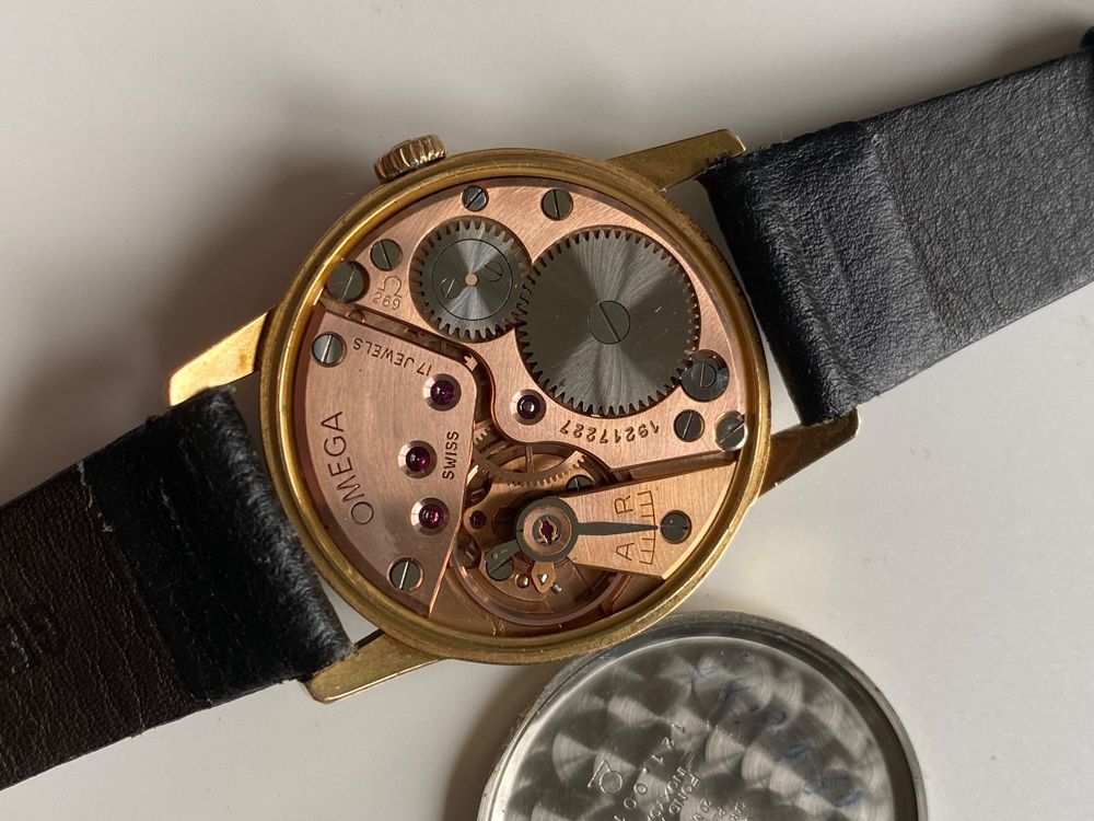 Omega Vintage Tapestry / Leinen Dial Cal. 269 (Gebraucht) in ...
