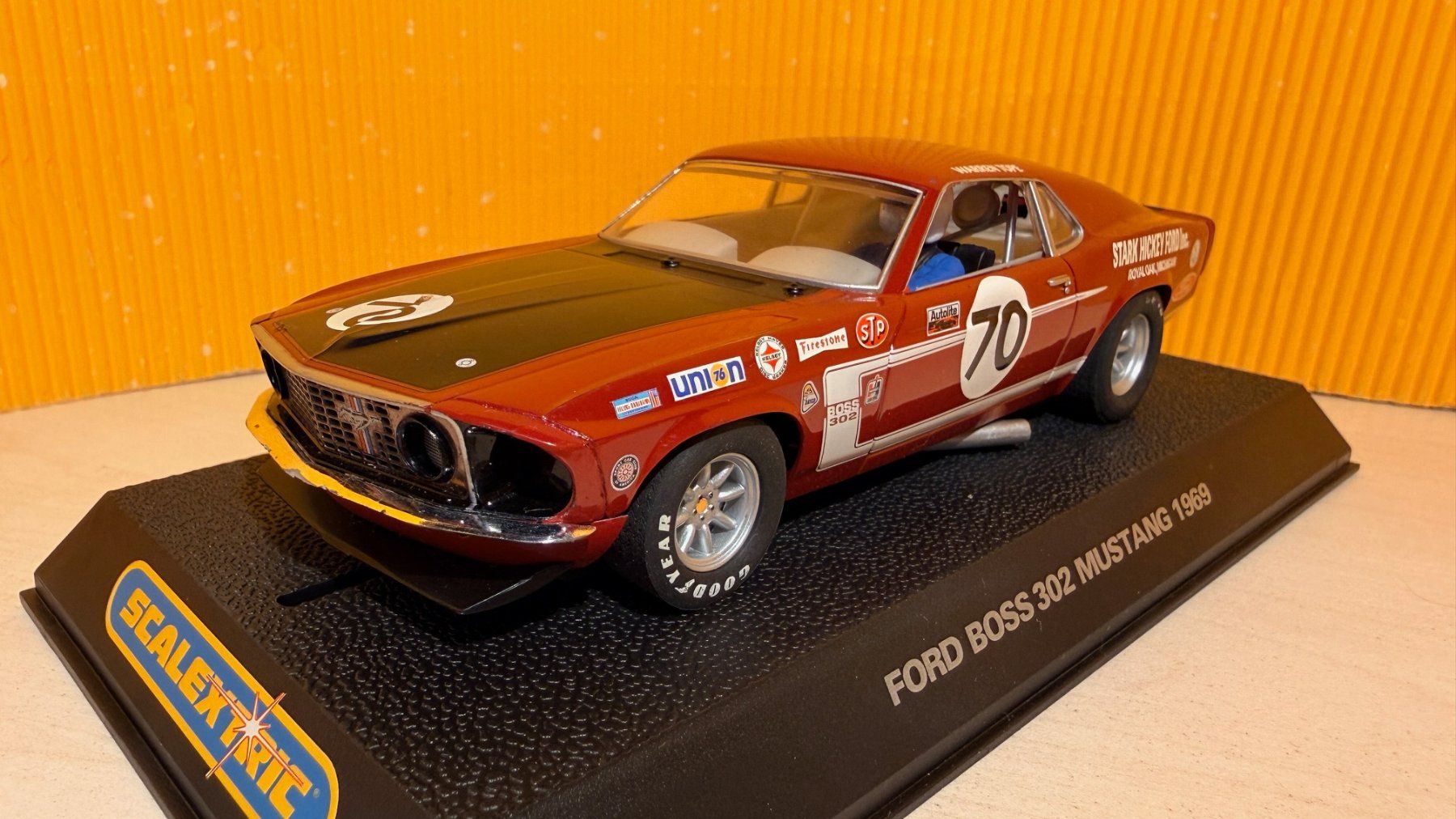 FORD BOSS 302 MUSTANG 1969 «Stark Hickey Ford» Scalextric (Gebraucht ...