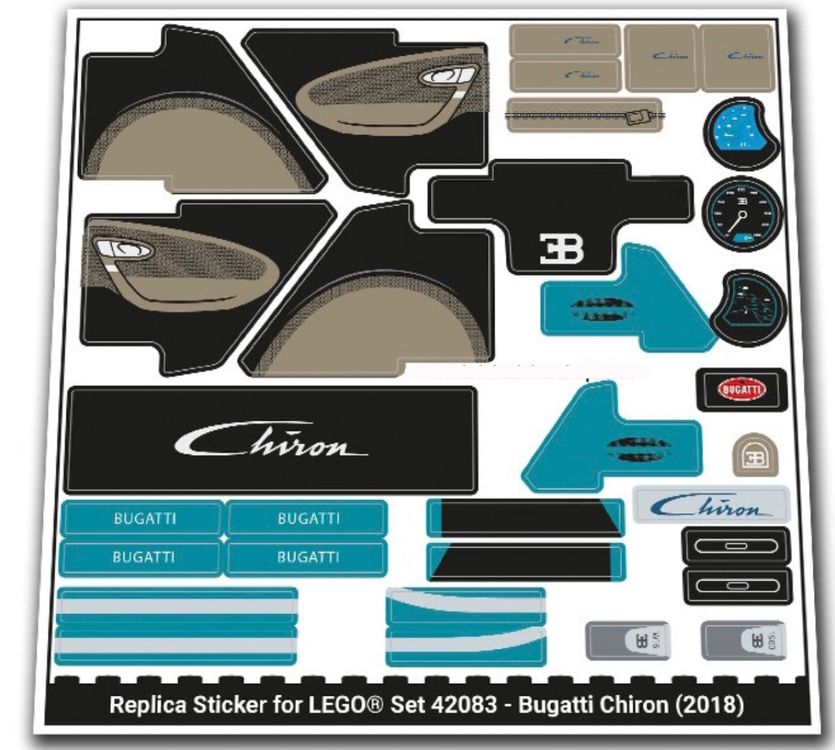 Lego Stickerset für Set 42083 (Neu und originalverpackt) in Schwenden ...