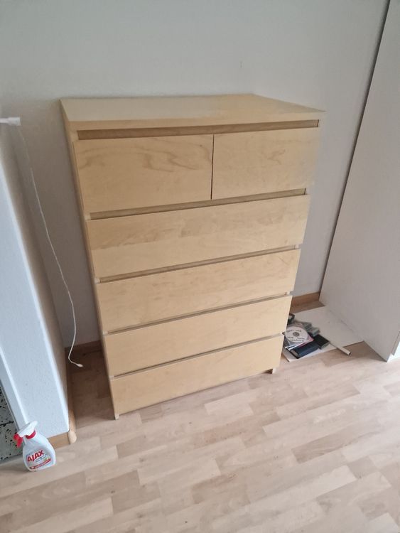 MALM IKEA Kommode ab 1.- / Beschreibung lesen (Gebraucht) in Reinach BL für CHF 53 – nur ...