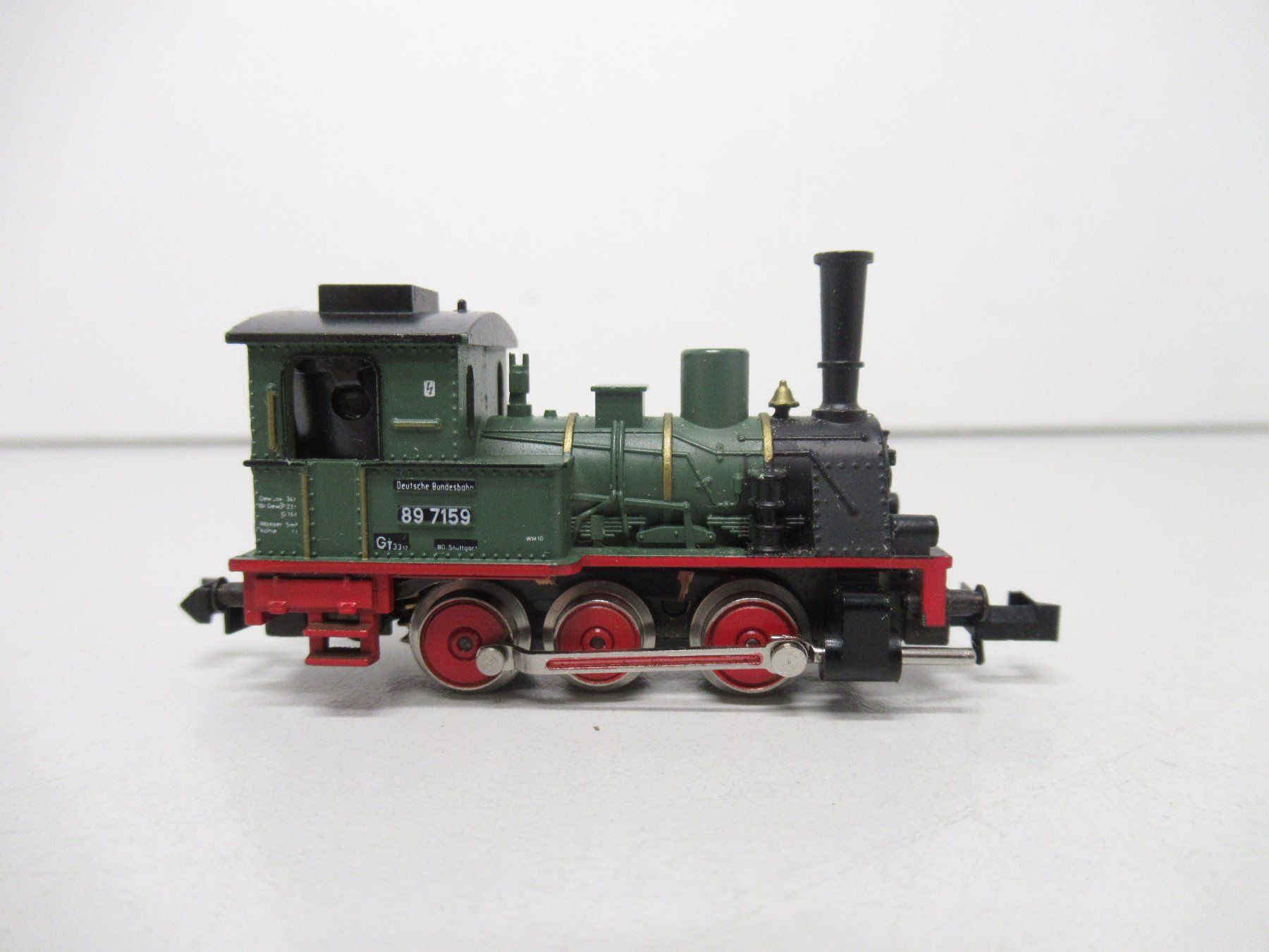 Minitrix 2047 Dampflok 89 7159 der DR ohne OVP Analog Spur N (Gebraucht ...