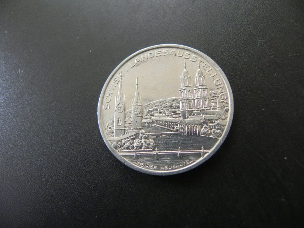 Jeton Schweiz Landi Zürich 1939 Aluminium Pavillon | Kaufen auf Ricardo