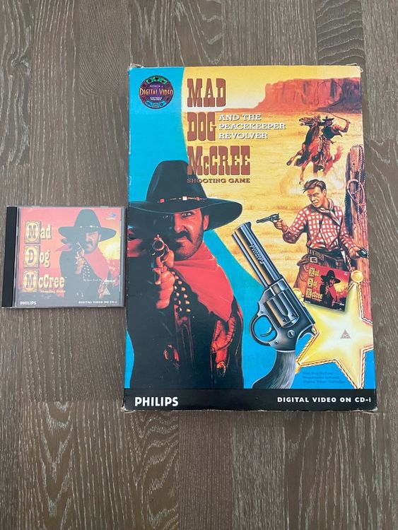PHILIPS CDI Mad Dog Mcee Game + BOX OVP for Light Gun (Gebraucht) in ...