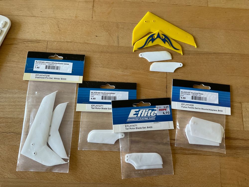Blade 400 Zubehör, zum Teil noch Originalverpackt | Kaufen auf Ricardo