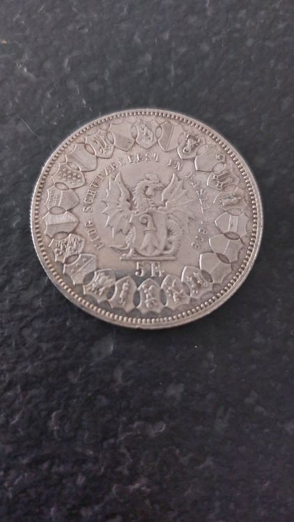 Eidg. Schützenfest in Basel 1879 - Münze (Gebraucht) in Möhlin für CHF 60 – mit Lieferung auf ...