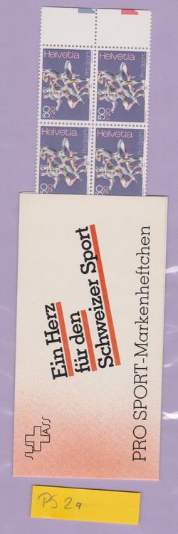 MH Pro Sport Markenheft Nr. PS 2a ** | Kaufen auf Ricardo