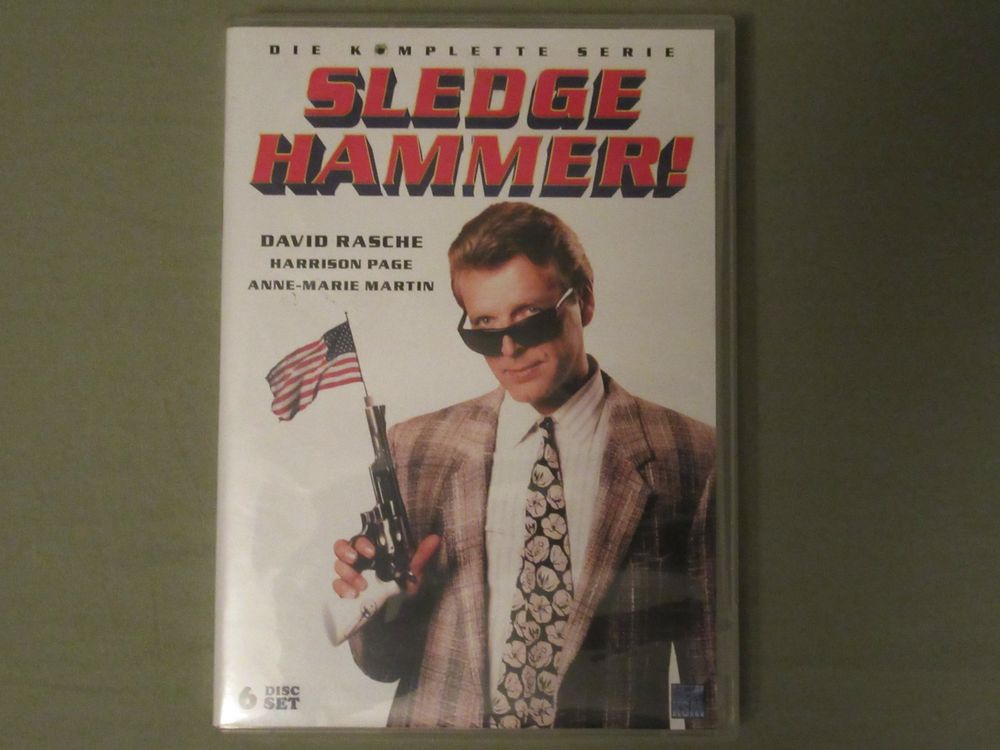 Sledge Hammer! Komplette Serie DVD + Film Double Cop, Extras (Gebraucht ...