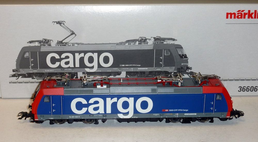 Märklin 36606 Re 482 046-0 SBB Cargo DIGITAL ESU H0 (Gebraucht) in ...
