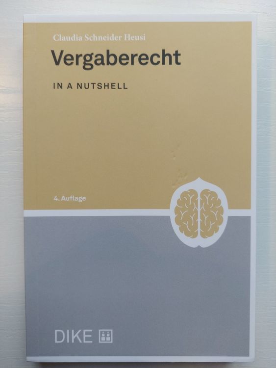 Vergaberecht - In a nutshell, 4. Auflage - Neu! (Neu (gemäss Beschreibung)) in Uster für CHF 28 ...