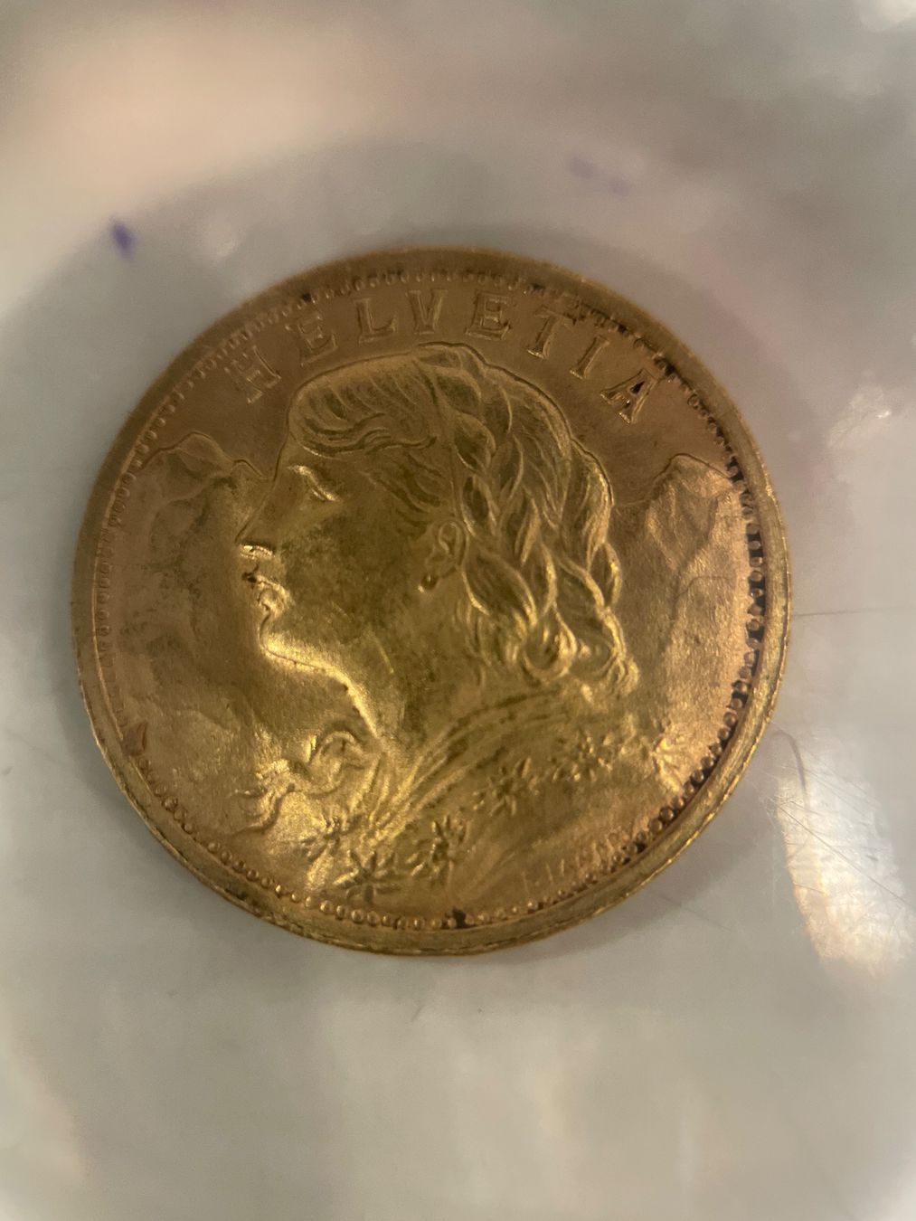 F 867 ) Gold Vreneli 20 Franken Jg. 1899 (Neu (gemäss Beschreibung)) in ...