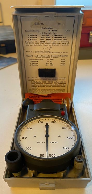 Analog Tachometer Deumo (Gebraucht) in Frutigen für CHF 59 – mit ...