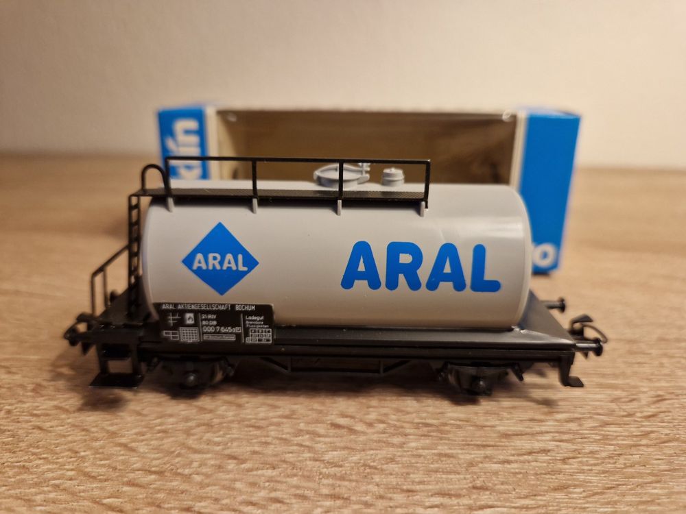Märklin 4440 Kesselwagen Aral DB H0 OVP NEU (Neu und originalverpackt) in St-Aubin-Sauges für ...