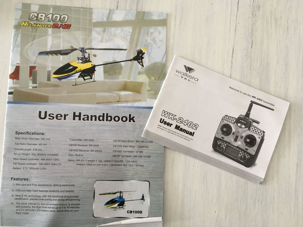 RC Helikopter Walkera CB100 Komplett-Set (Gebraucht) in Kehrsatz für ...
