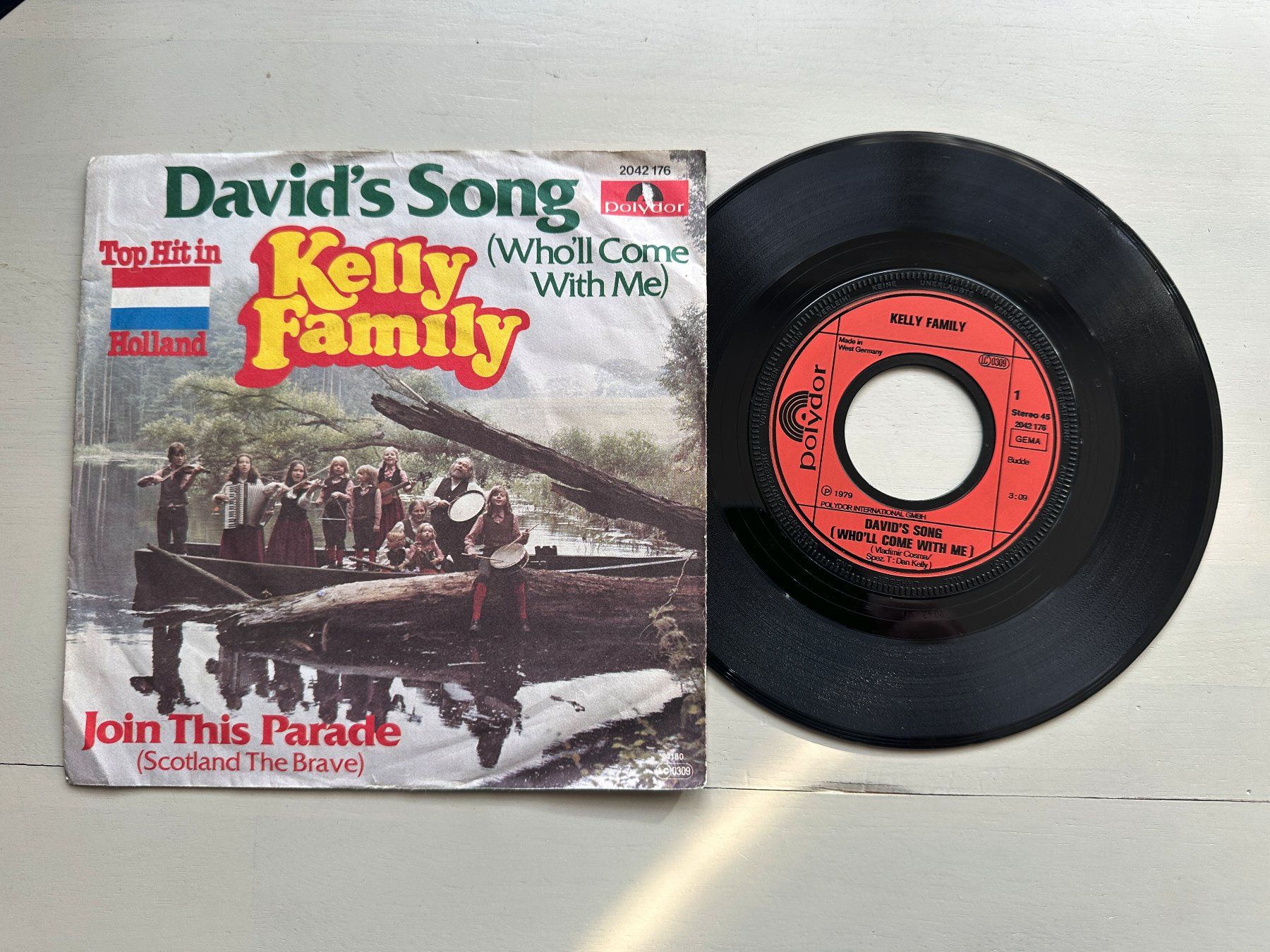 KELLY FAMILY rare Single David's Song 70's Kult Top Hit (Gebraucht) in ...