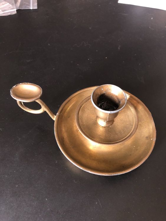 kerzenhalter Leuchter messing bougeoir laiton | Kaufen auf Ricardo