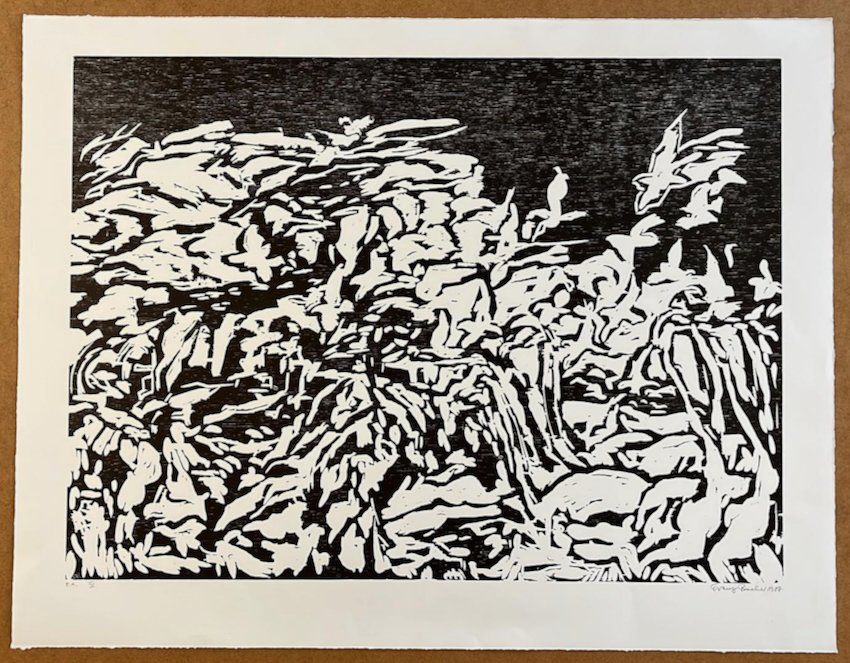 Holzschnitt handsigniert Franz Bucher (ID b2933) (Gebraucht) in Gelterfingen für CHF 50 – mit ...