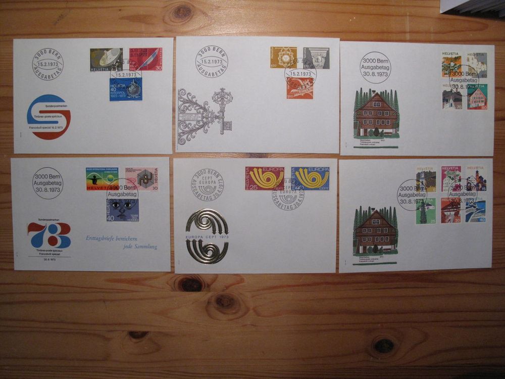 Schweiz FDC 1973 (Gebraucht) in Wil SG für CHF 1 – mit Lieferung auf Ricardo kaufen