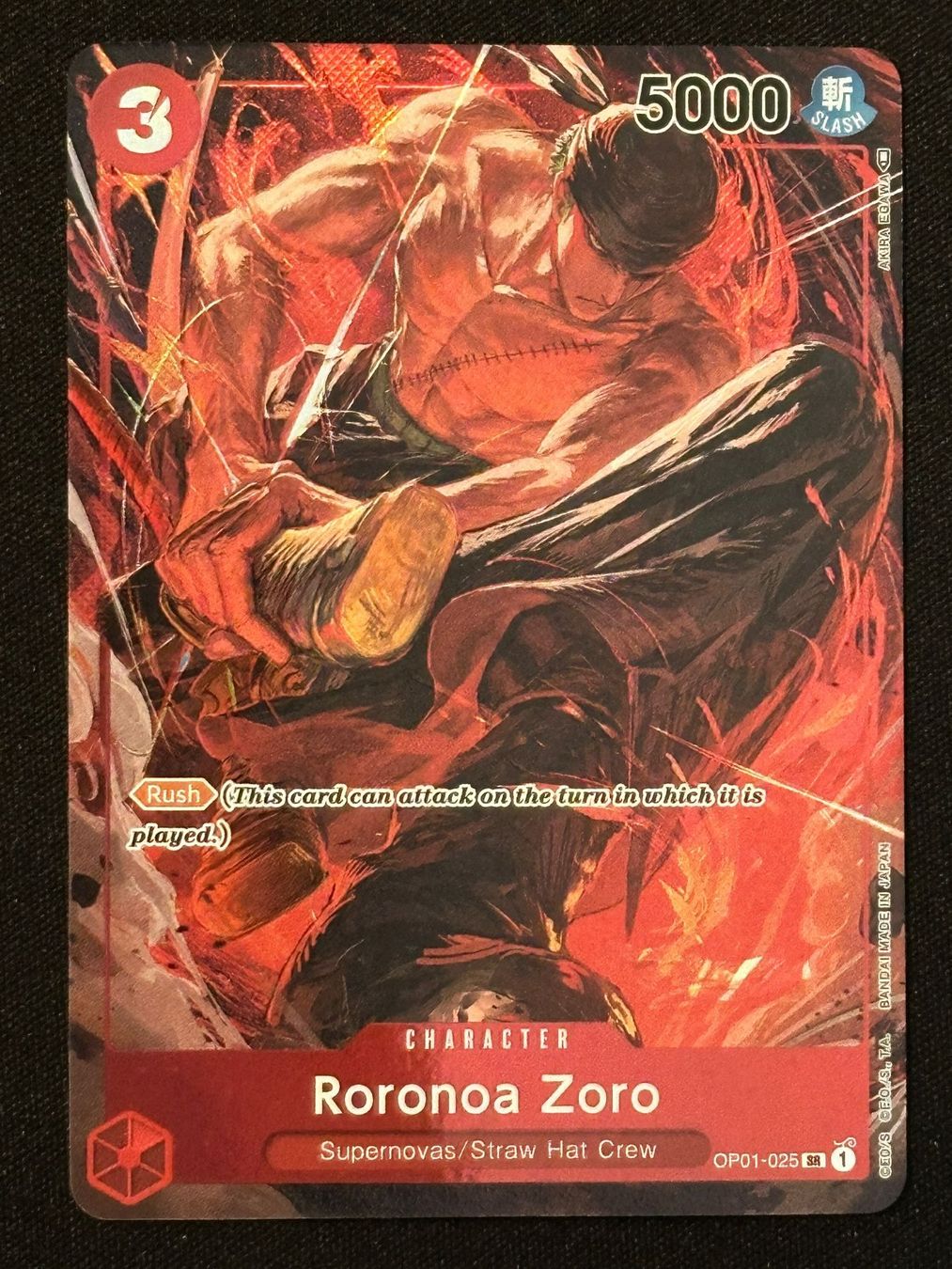 Roronoa Zoro OP01-025 V.2 – One Piece TCG – NM (Gebraucht) in ...